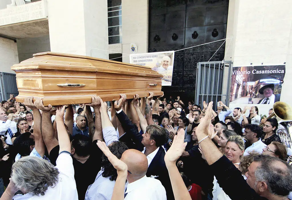 Reputed mafia don's extravagant funeral raises questions in Rome ...
