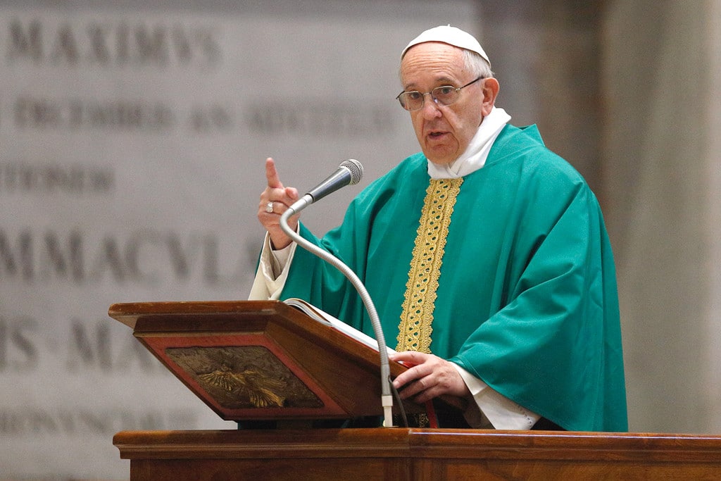 Forgive like Jesus: Pope urges mercy in the confessional - Arlington ...
