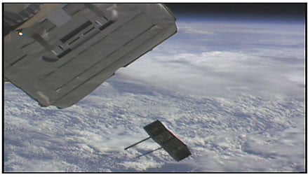 Reaching for the stars pays off: Student-built satellite deployed into ...