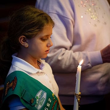 Austrian Peace Light tradition continues, despite pandemic - Arlington ...