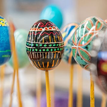 Students learn Christian symbolism in tradition of decorating Easter ...
