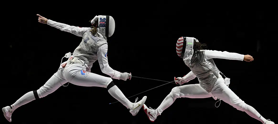 Notre Dame alum is first American to win individual gold in foil ...