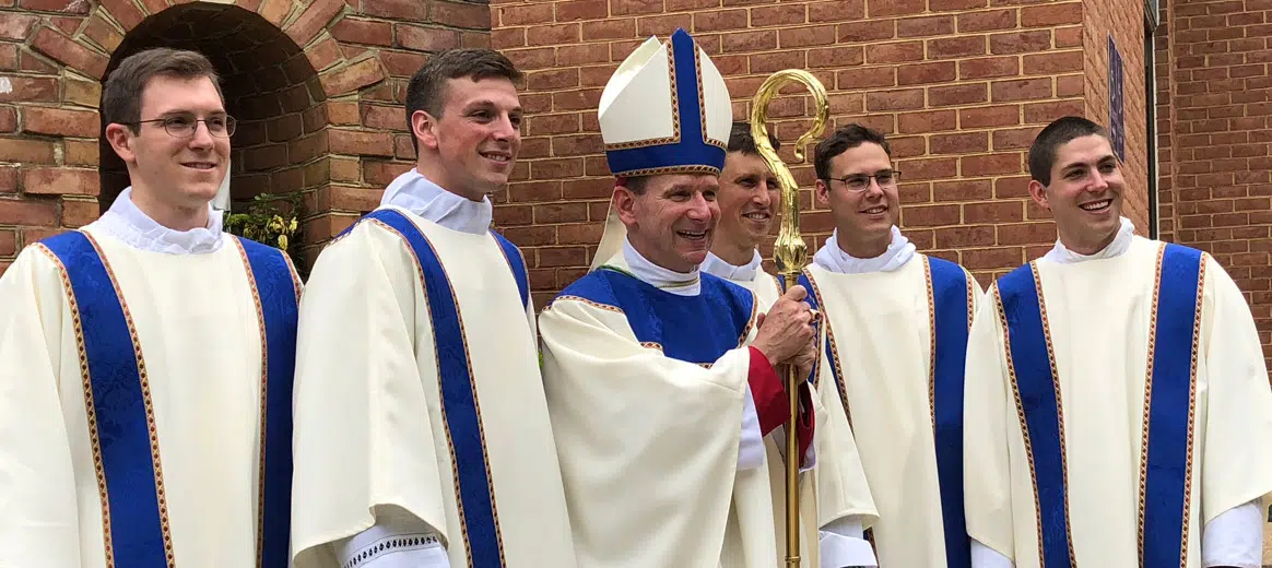Five men ordained transitional deacons - Arlington Catholic Herald