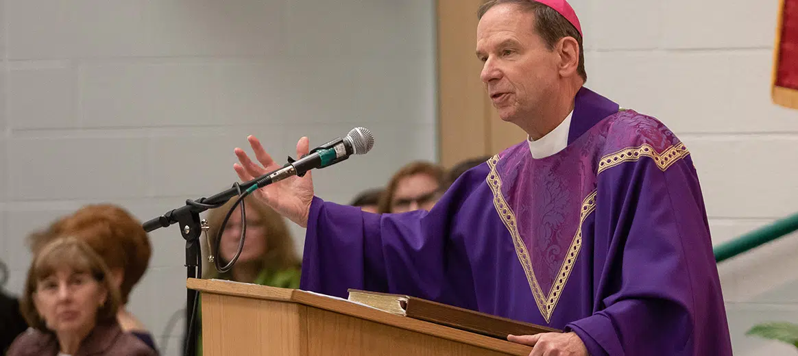 Bishop Burbidge visits St. Katharine Drexel Mission - Arlington ...