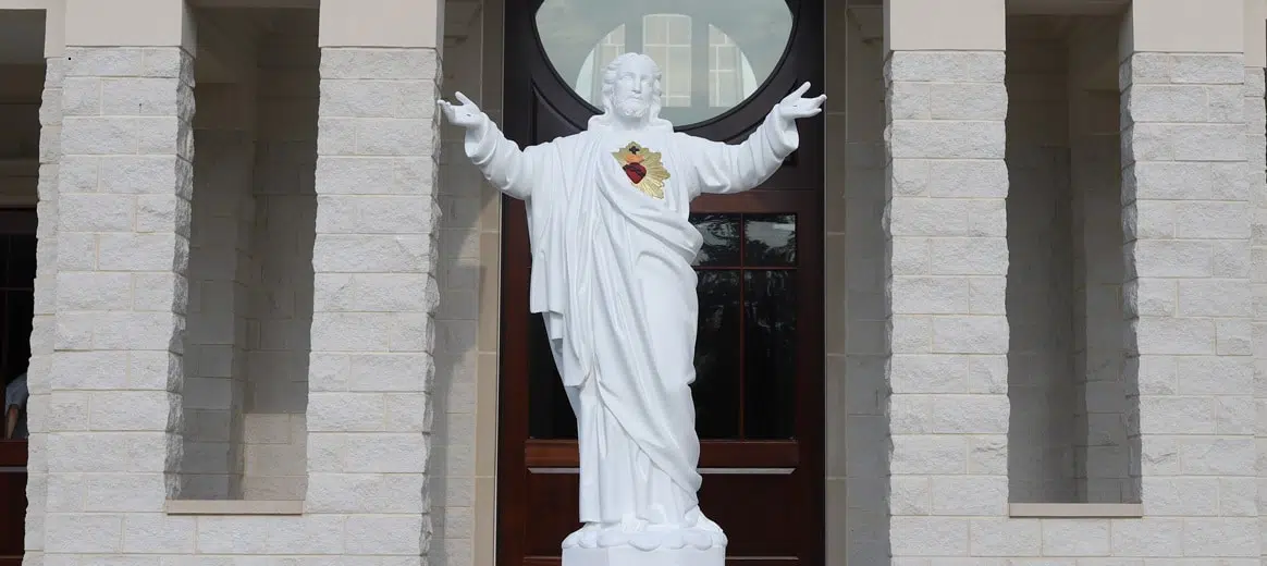 Blessing of a new narthex - Arlington Catholic Herald