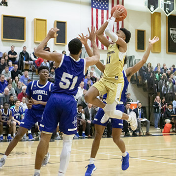 St. Paul VI Panthers win by 9 at basketball game - Arlington Catholic ...