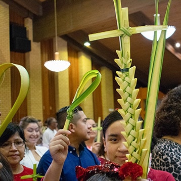 Parishioners celebrate Palm Sunday in Woodbridge - Arlington Catholic ...