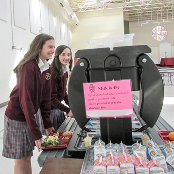 Catholic schools cook up different ways to put lunch on the cafeteria ...