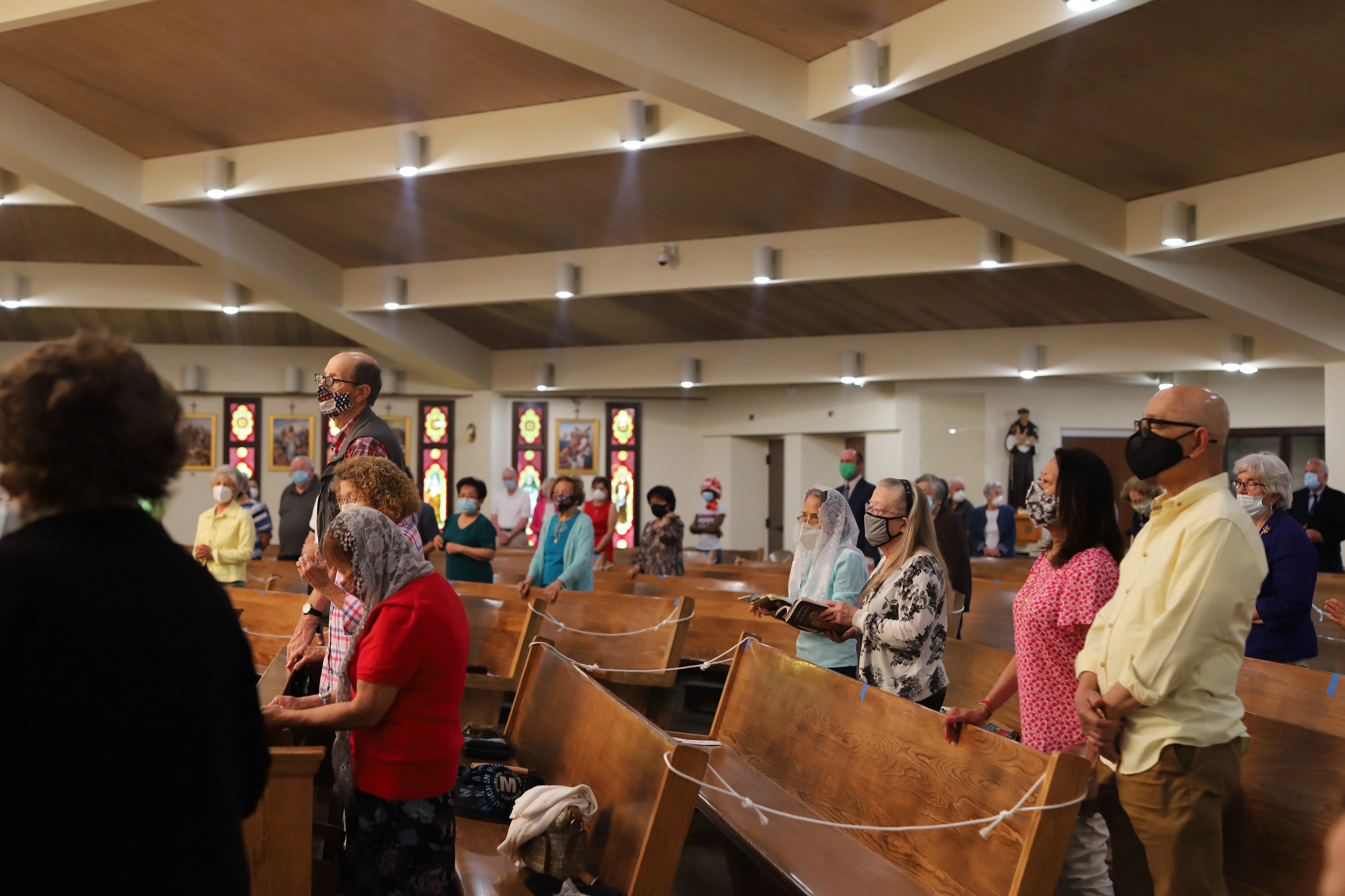 Blessing of a new narthex - Arlington Catholic Herald