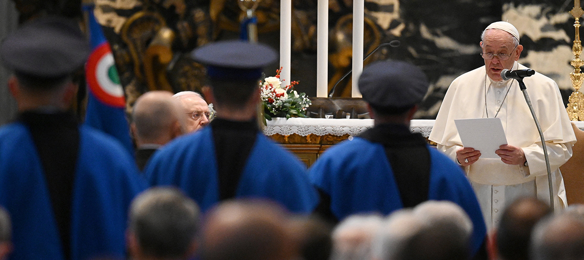 God says, 'be holy,' 'fly high,' pope tells air force members ...