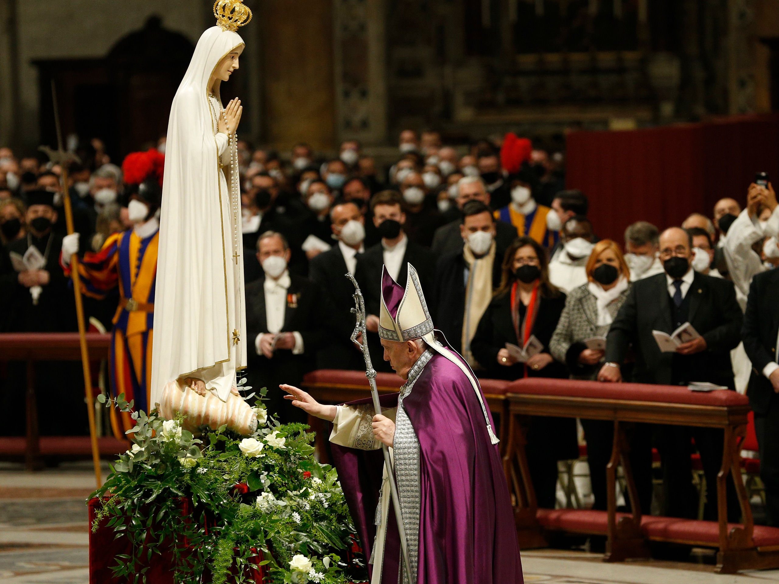 Pope consecrates Ukraine, Russia to Mary - Arlington Catholic Herald