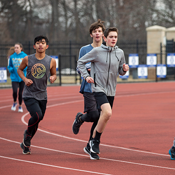 Winter track team rises through ranks - Arlington Catholic Herald