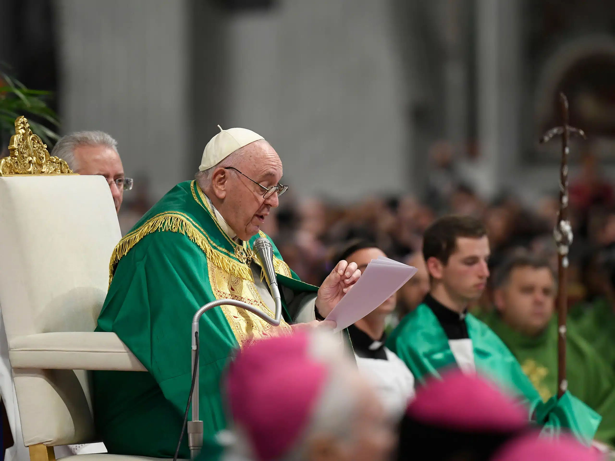 Pope Francis With Poor
