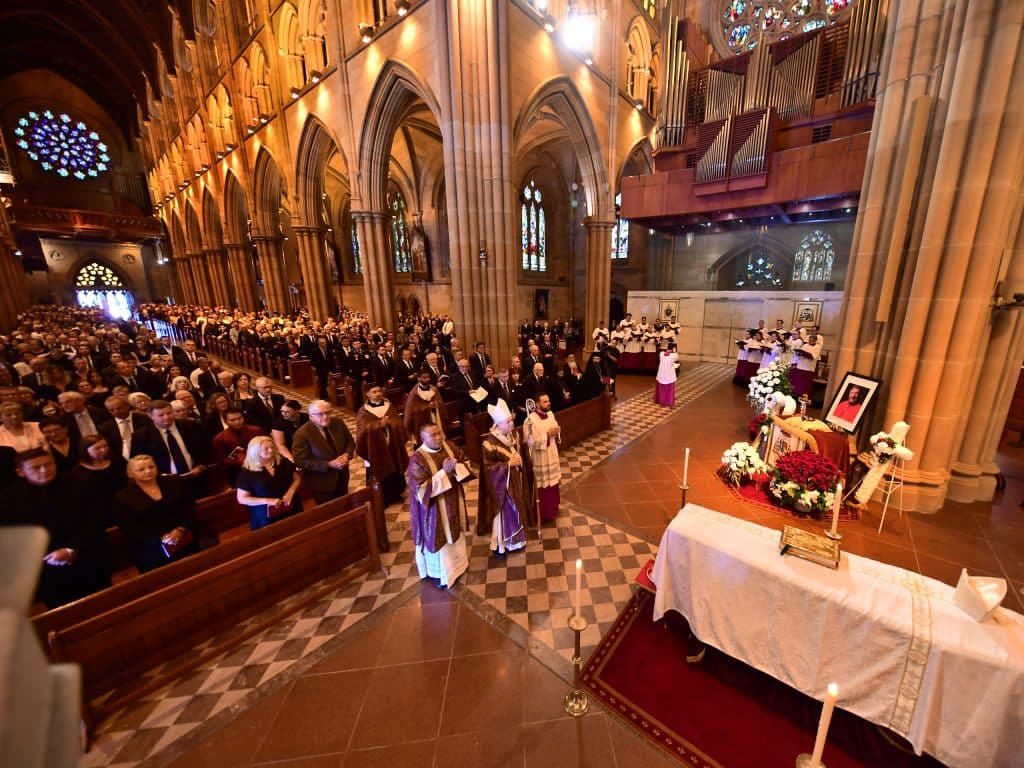 Thousands mourn Cardinal Pell at Sydney funeral: ‘Be not afraid’ was ...
