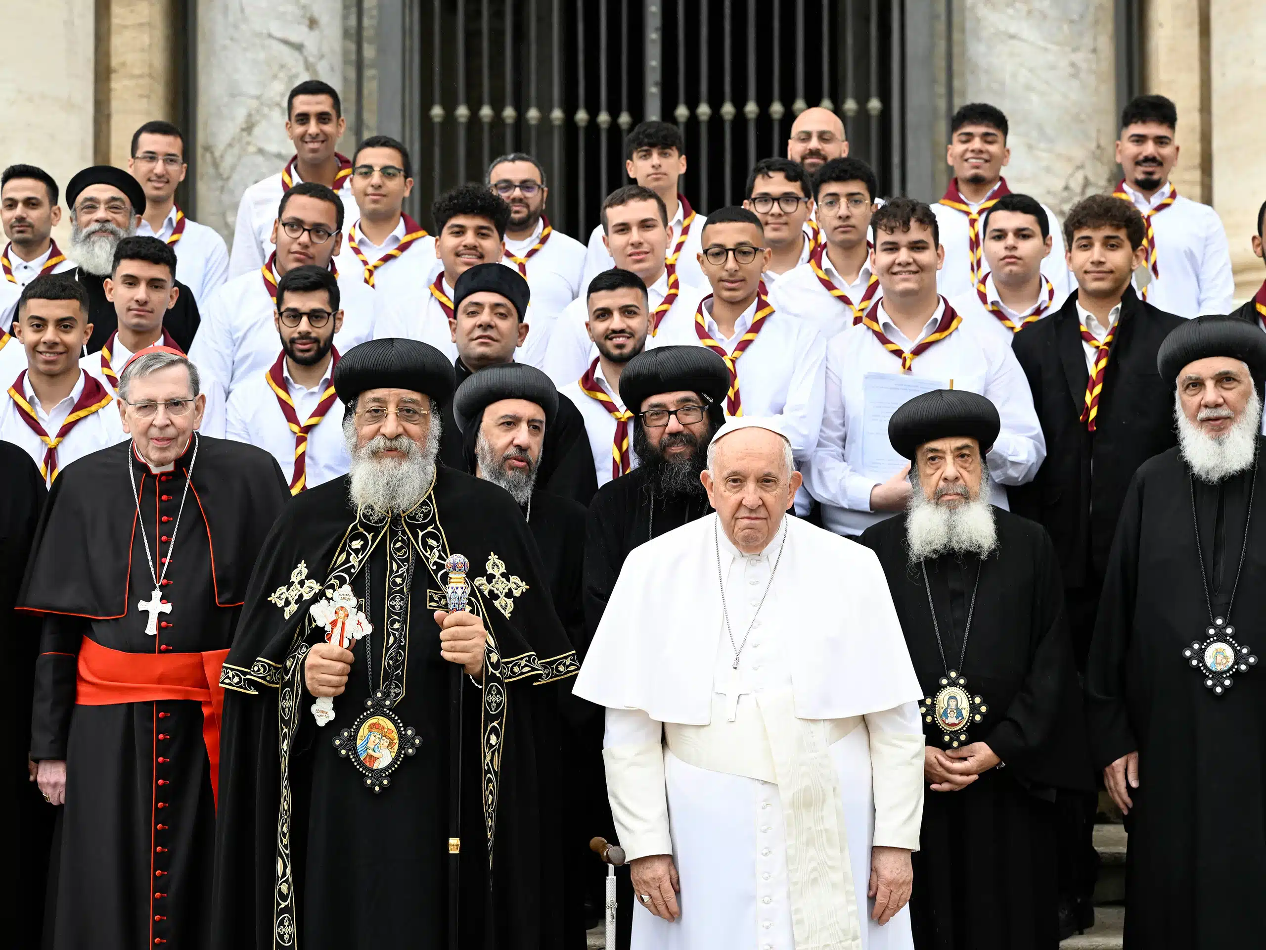 Pope to pope: Let our churches be united by Christ's love - Arlington ...