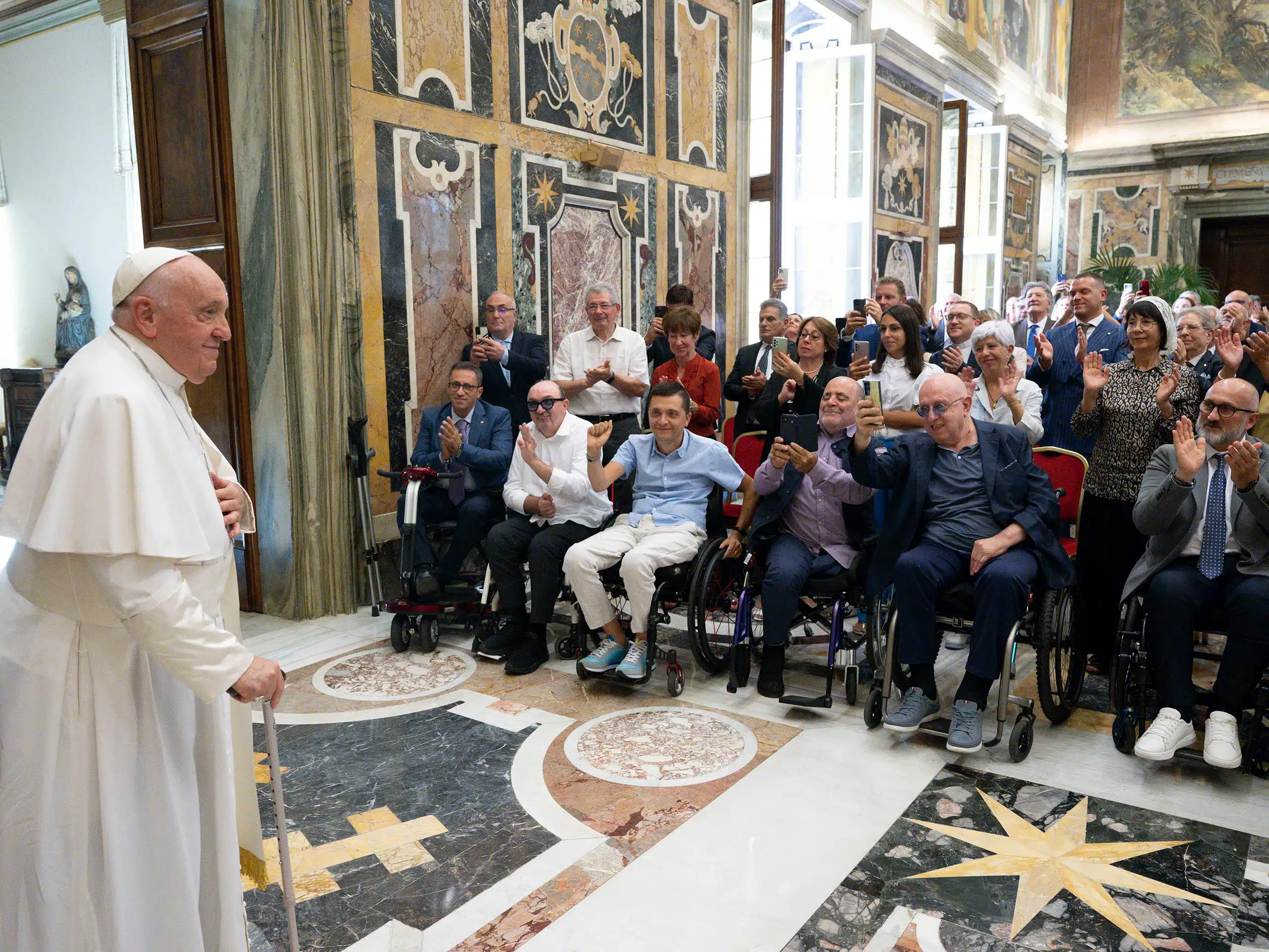Pope calls out corporate 'carewashing,' covering up violations with ...