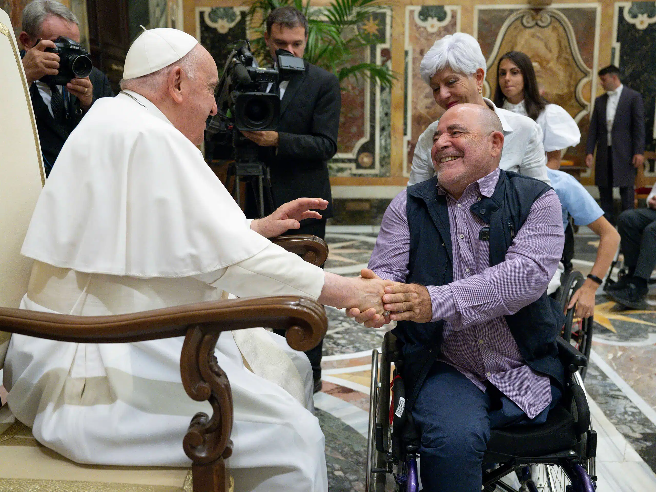 Pope calls out corporate 'carewashing,' covering up violations with ...