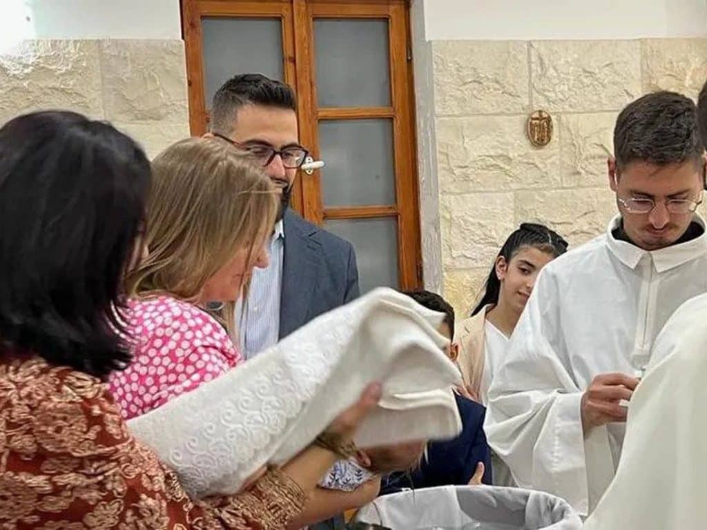 Catholic couple in Israel baptizes baby in haste: ‘The only hope is in ...