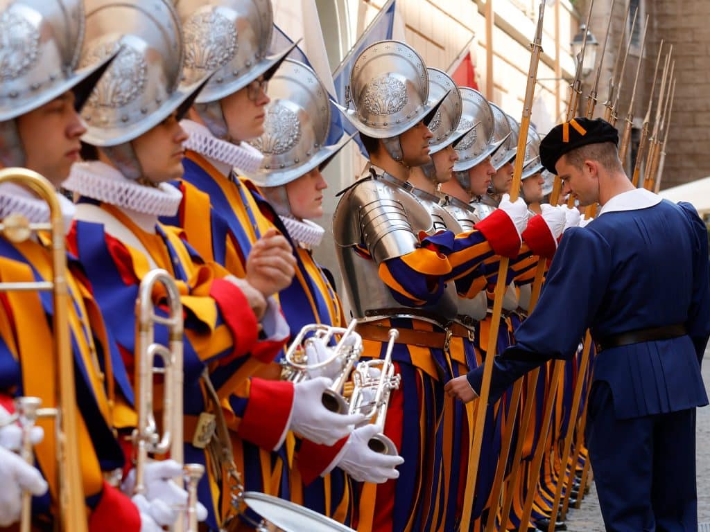 Mightier than the sword: Words are a Swiss Guard's best weapon ...