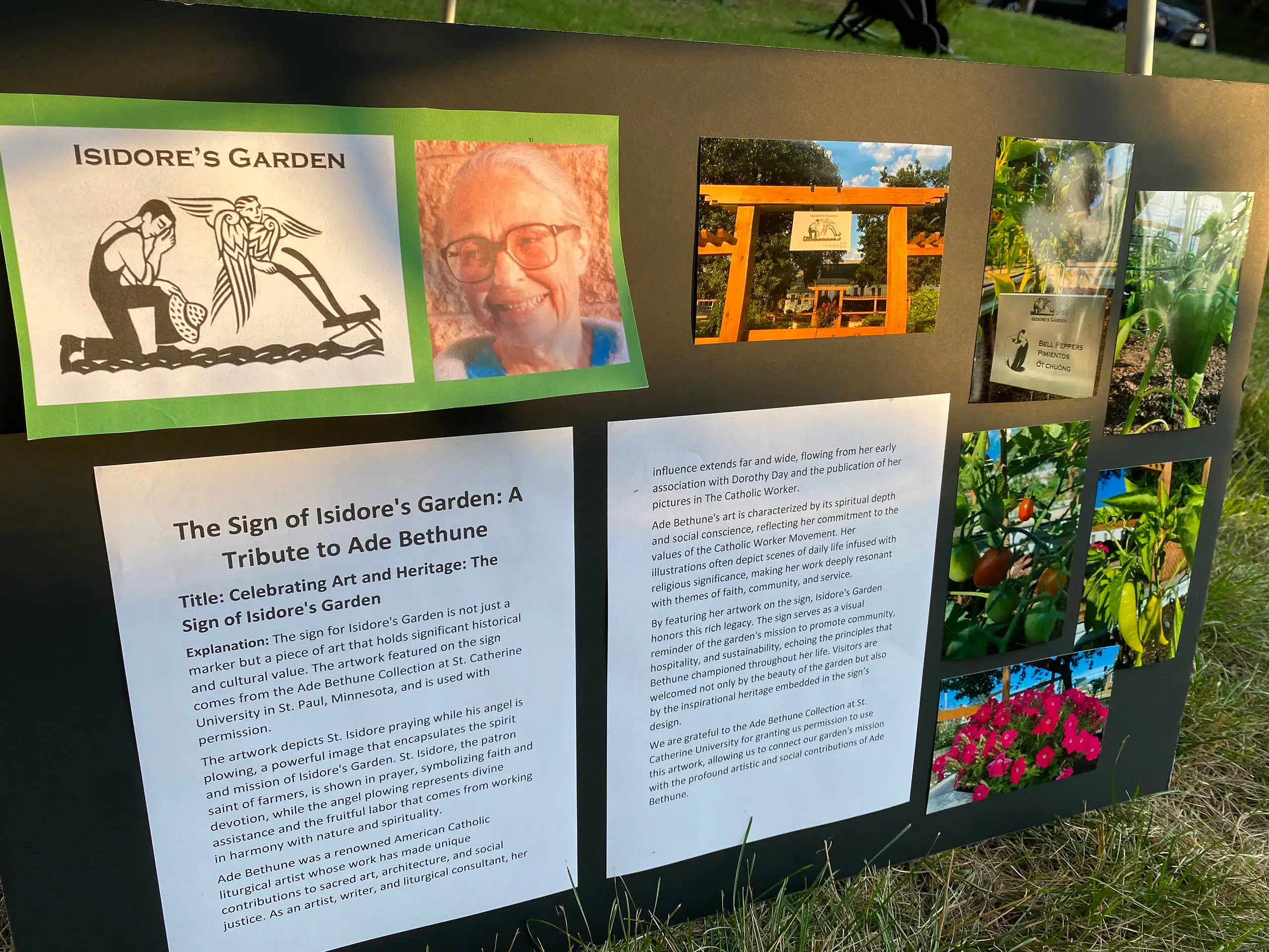 Our Lady Queen of Peace celebrates garden renovations - Arlington ...