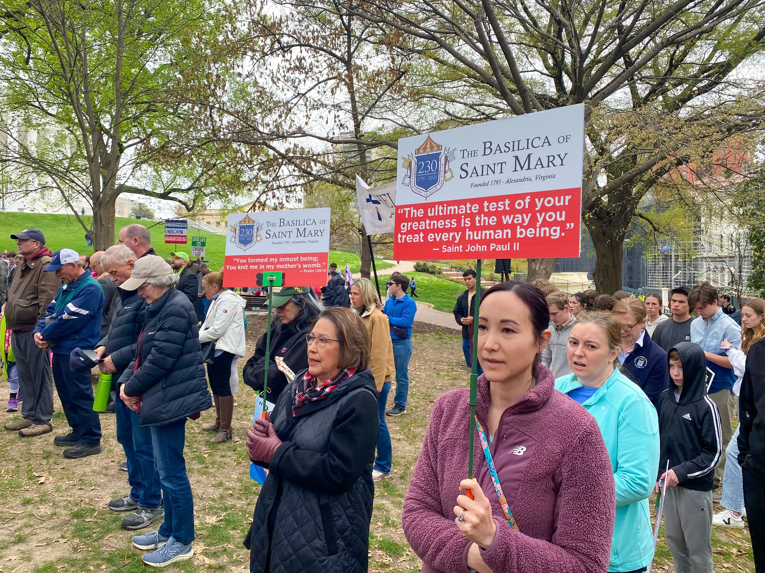 Pro-lifers rally in Richmond for march - Arlington Catholic Herald
