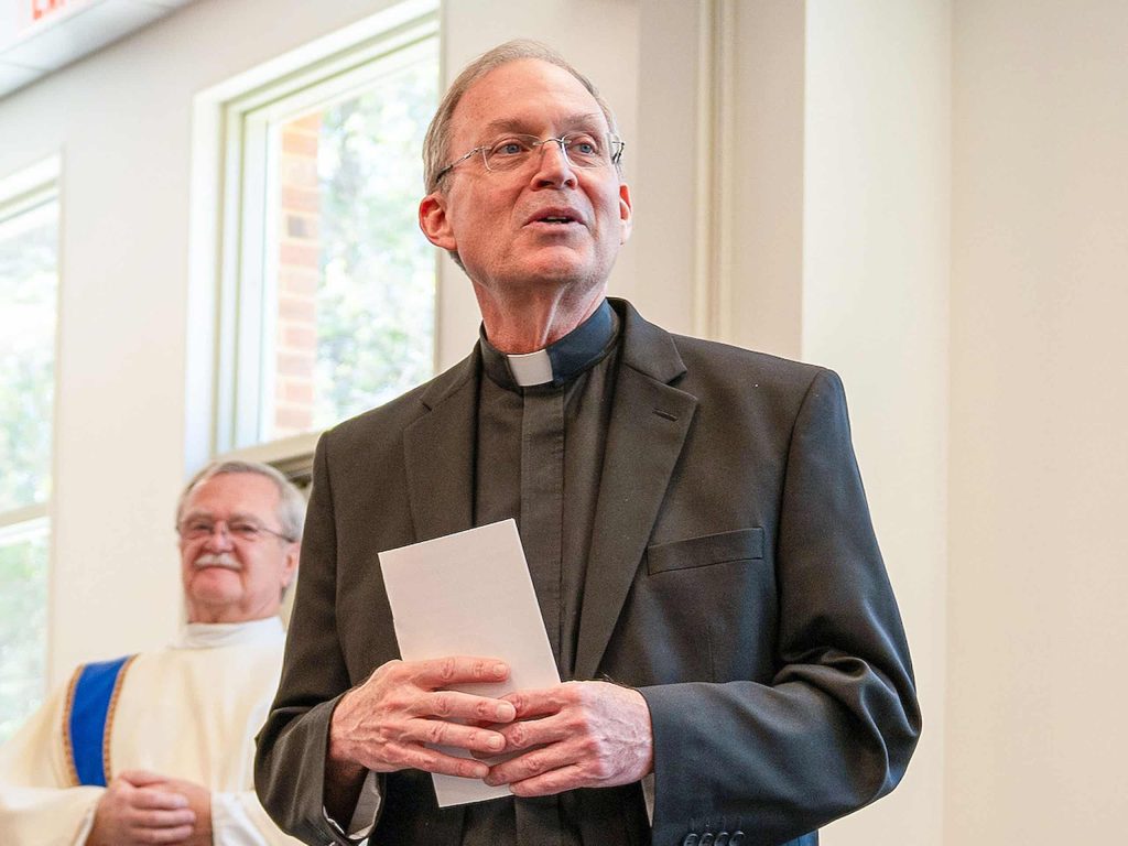 Diocesan priest steps onto national stage - Arlington Catholic Herald