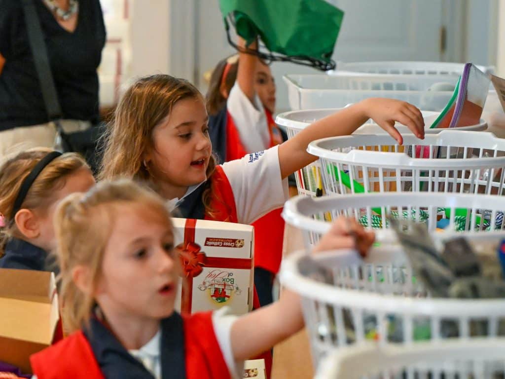 Parishes ring in the Christmas spirit early with Box of Joy packing ...