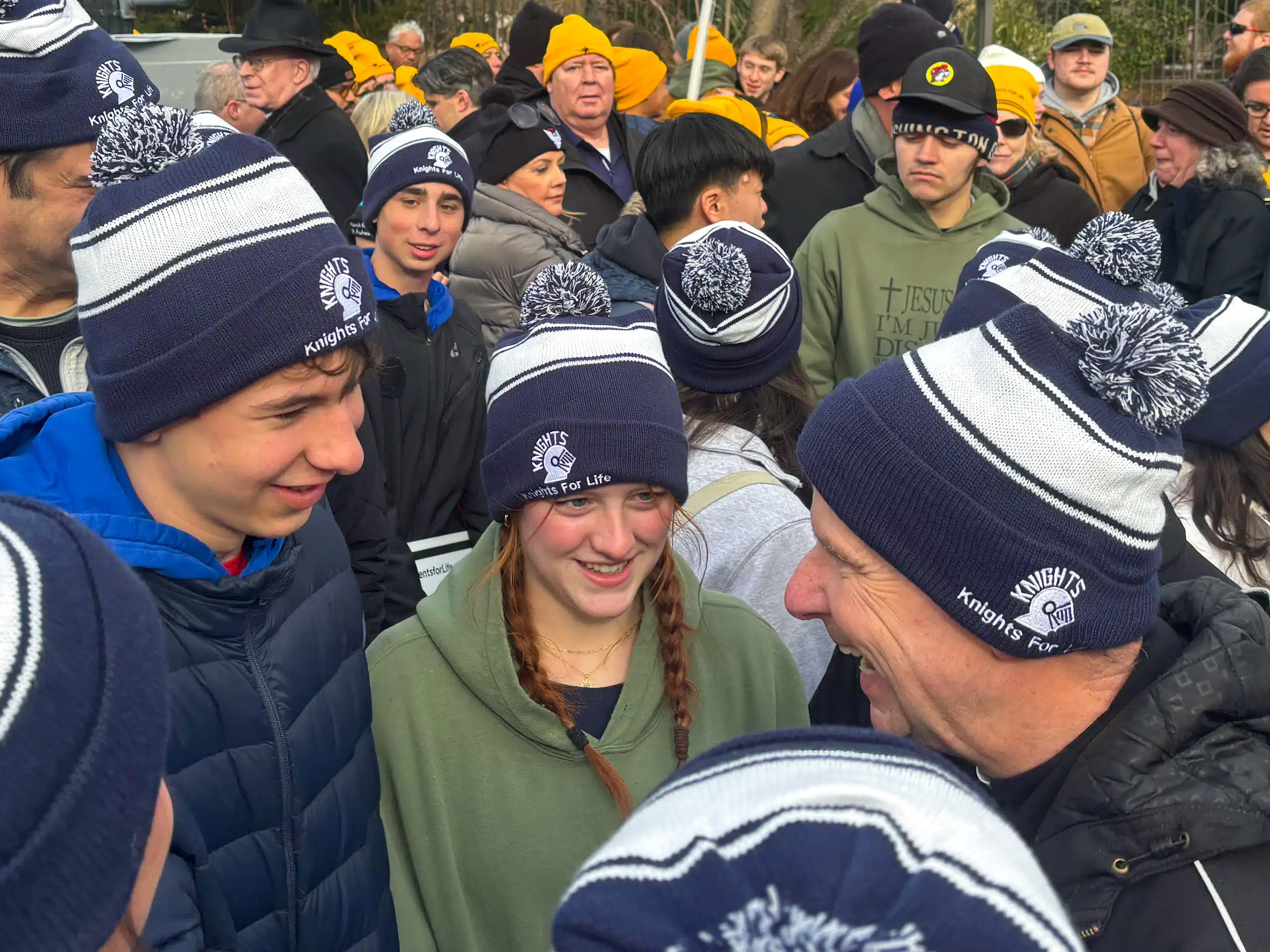 Bishop O’Connell High School marches for life - Arlington Catholic Herald