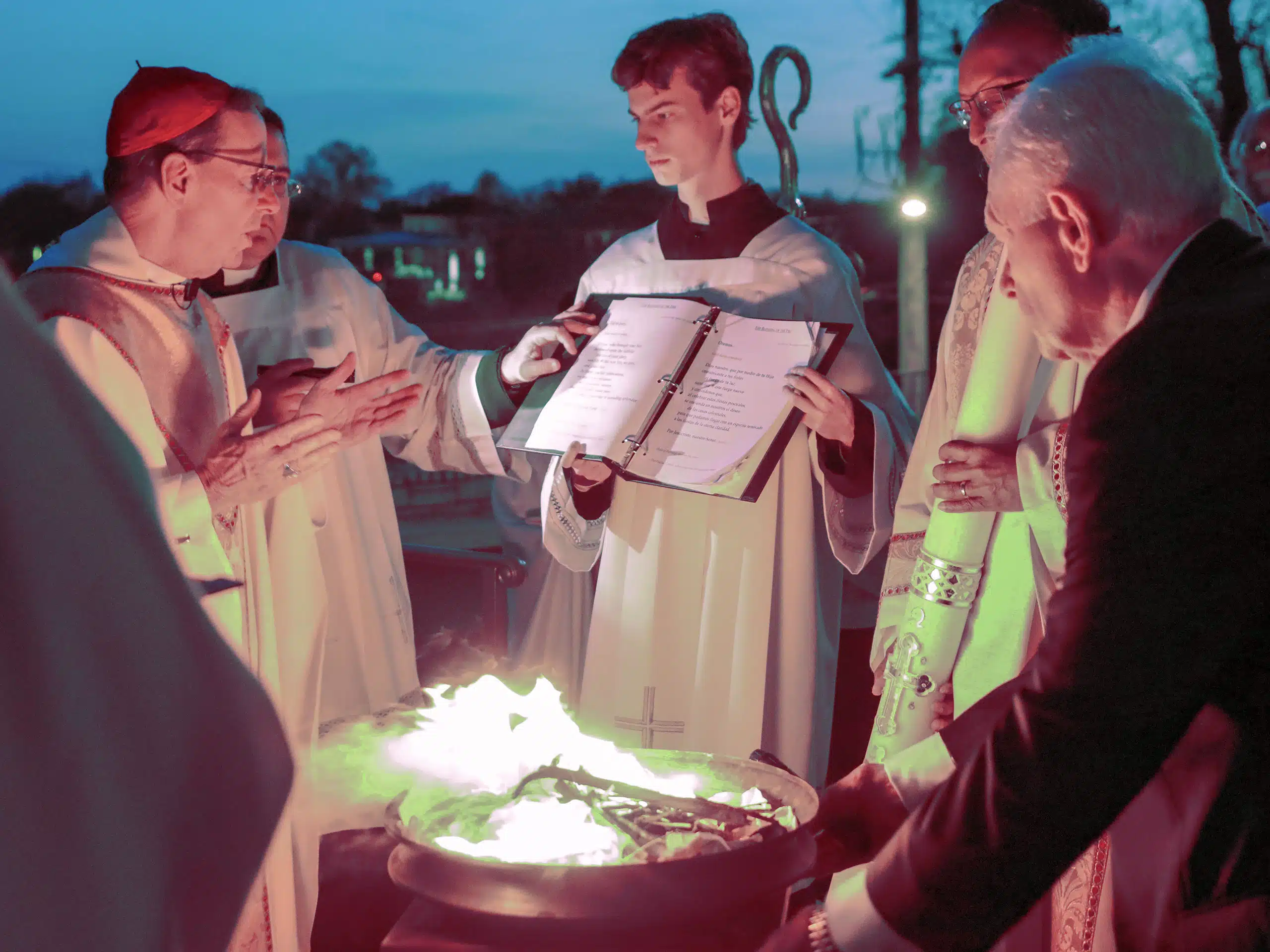 Easter Vigil at the cathedral - Arlington Catholic Herald